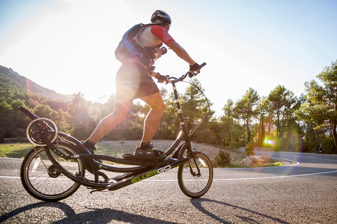 How easy is it to balance on an elliptical or stand up bike? | ElliptiGO