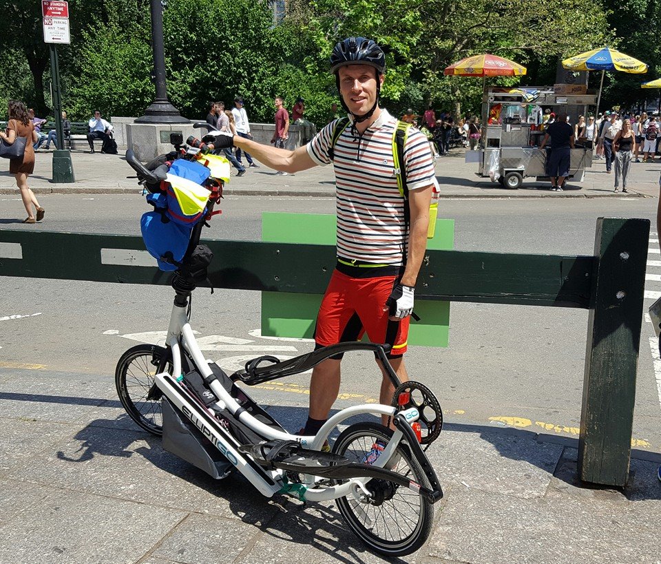 ElliptiGO Community Supports Rider in 6800-mile Odyssey