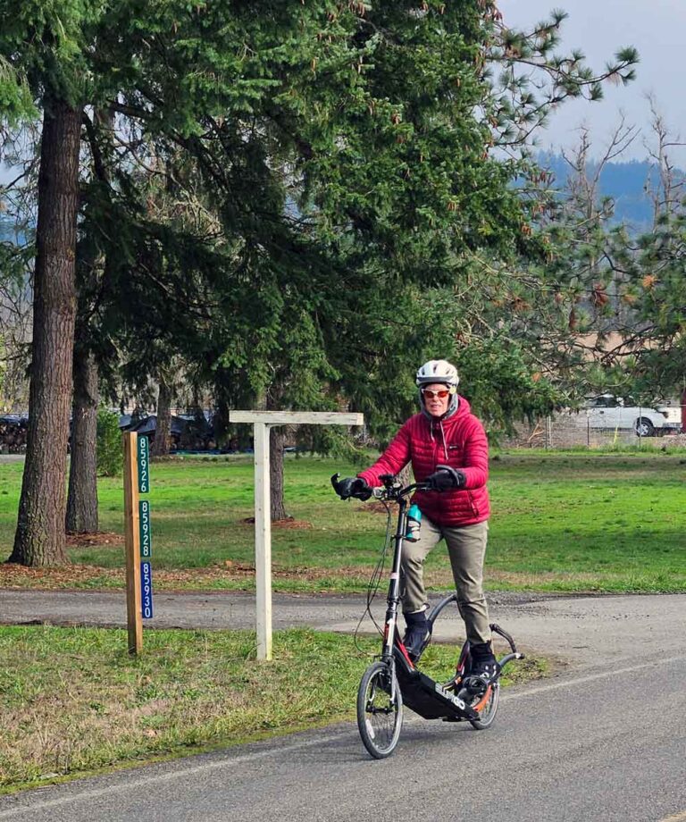 Peggy Grimes, January 2025 Rider of the Month | ElliptiGO
