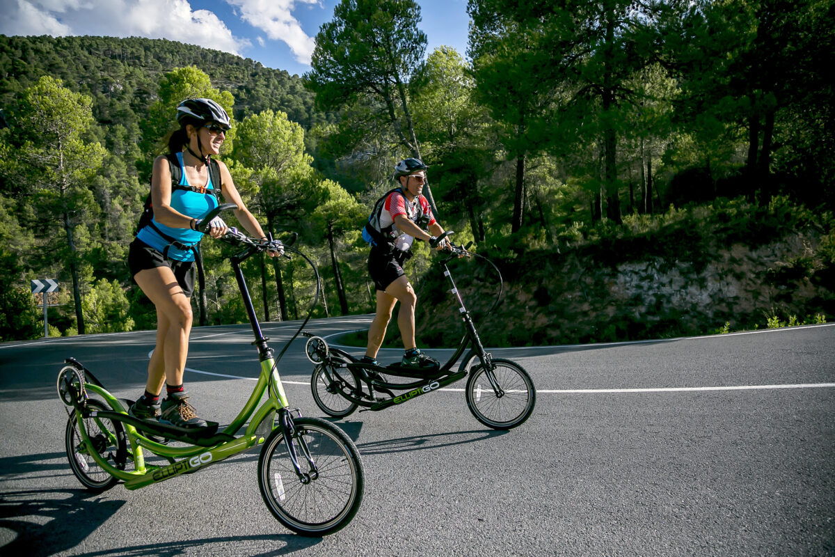 Outdoor Elliptical Bikes and Stand Up Bikes